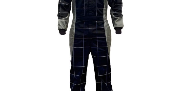 QSP overall EN531 PLUS - zwart/grijs